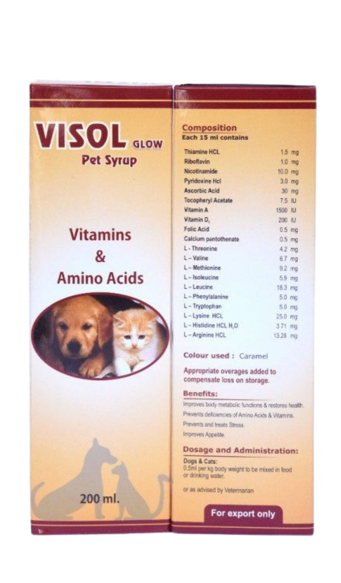 Visol Glow Pet Syrup 200ml